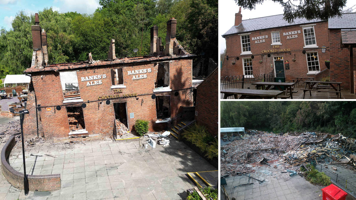 Fresh hope for Crooked House as Historic England hints Britain’s wonkiest pub could be rebuilt | LBC