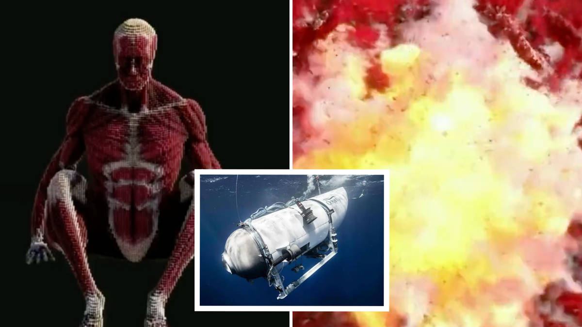 Simulation shows how passengers in Titan submersible imploded as vessel ...