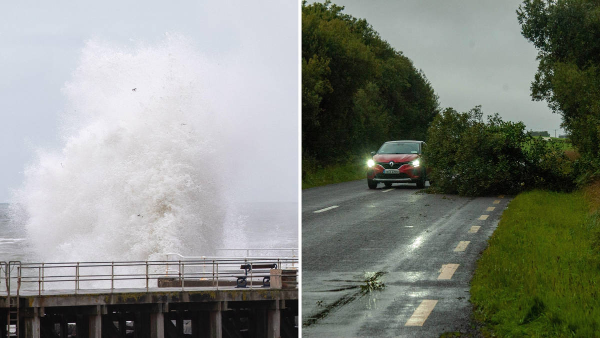 Storm Betty hits UK as police give warning | LBC