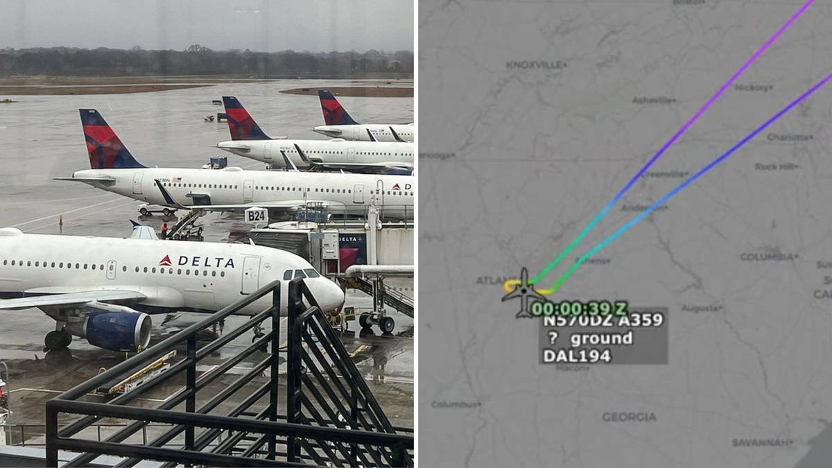 Delta flight forced to turn back after passenger suffers bout of ...