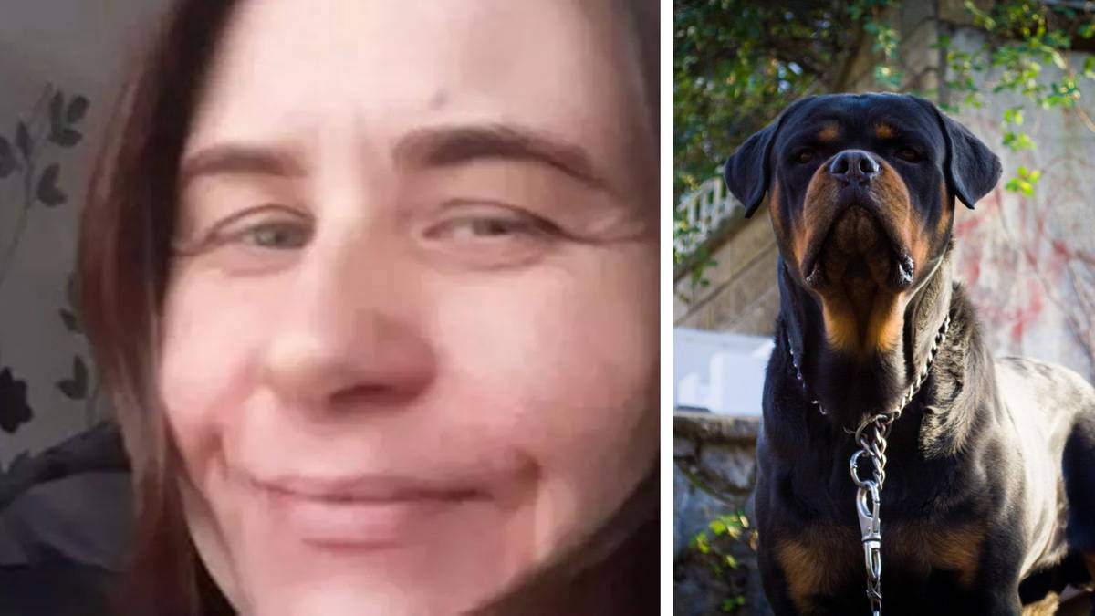 Woman, 40, dies after attack by two Rottweilers that bit her arms and ...
