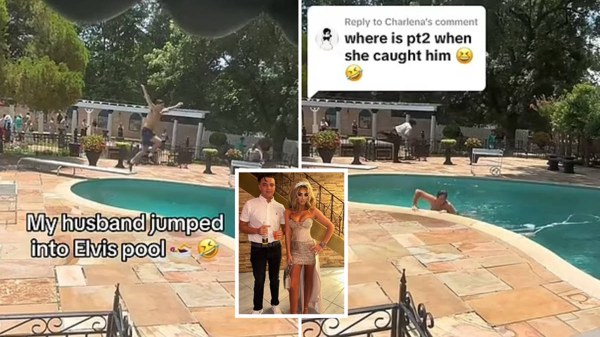 'Elvis didn't stop anyone!': Woman defends husband after he jumps in ...