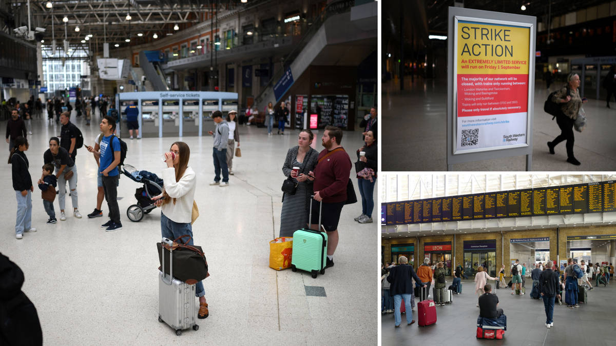 Exact dates commuters will be hit by rail strikes this week and next ...