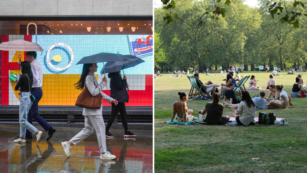 Exact date rain will end and temperatures will soar in Hurricane Nigel ...