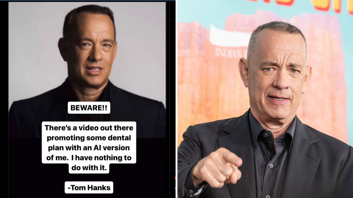 Tom Hanks warns fans of ‘AI version’ in dental plan ad on instagram ...