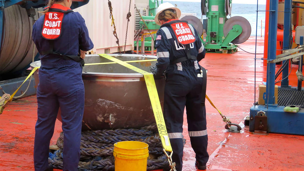 Final parts of doomed OceanGate Titan sub brought to shore after ...