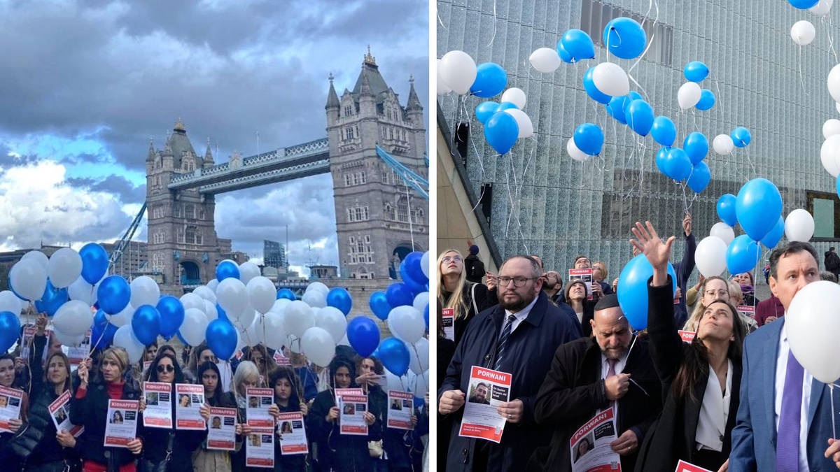 'Bring them home': Hundreds of balloons released in London for each ...