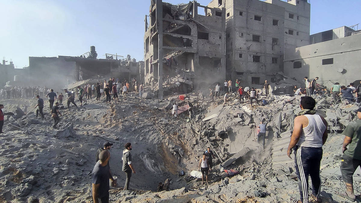 Middle Eastern nations issue stark warning as Israel bombs Gaza refugee ...