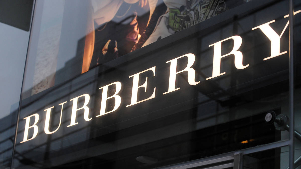 Burberry shares dive as it reveals hit from luxury spending slowdown | LBC
