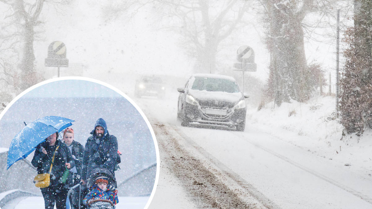 Weather forecast snow storm: Exact date 'blizzard' to hit UK | LBC