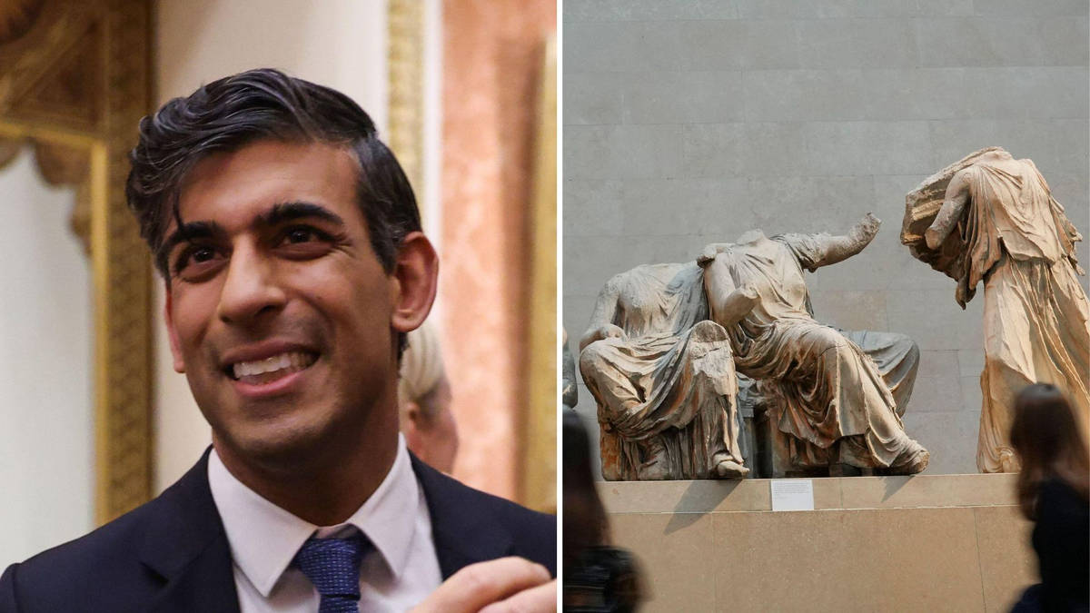 'Even Israel and Hamas talk!': Rishi Sunak accused of 'disrespecting the Greek people' in Elgin ...