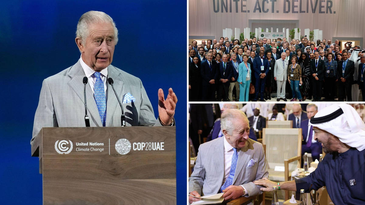 'Hope of the world' rests on Dubai climate summit, King Charles tells ...