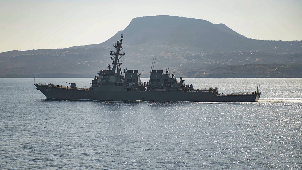 Three commercial ships and US warship involved in Houthi attack in Red ...
