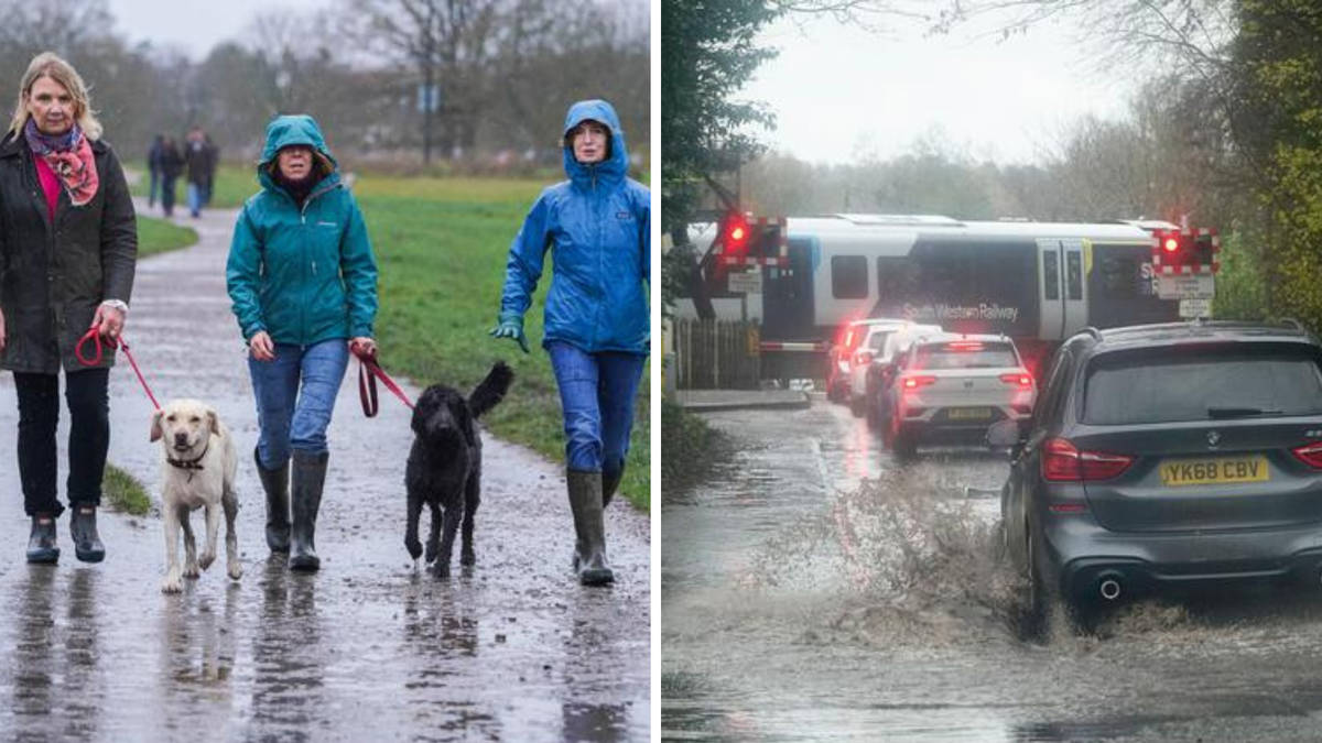 Exact date heavy wind and rain to return after dry spell, following ...