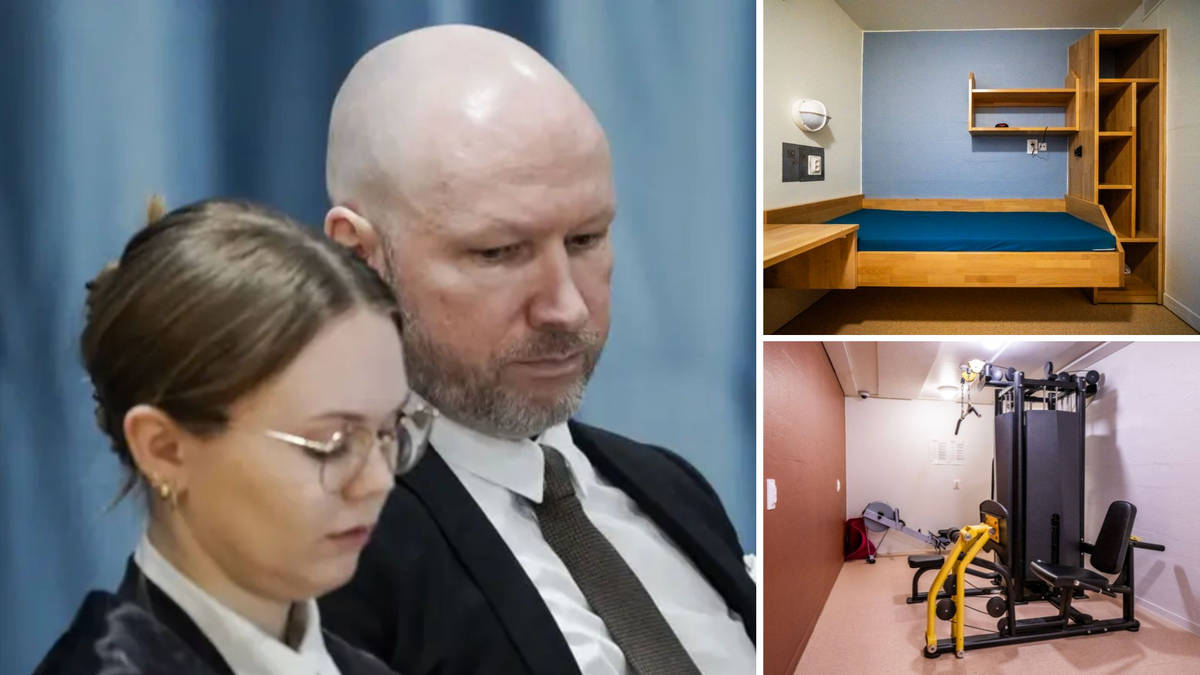 Inside the prison where mass murderer Anders Breivik is kept as he sues ...
