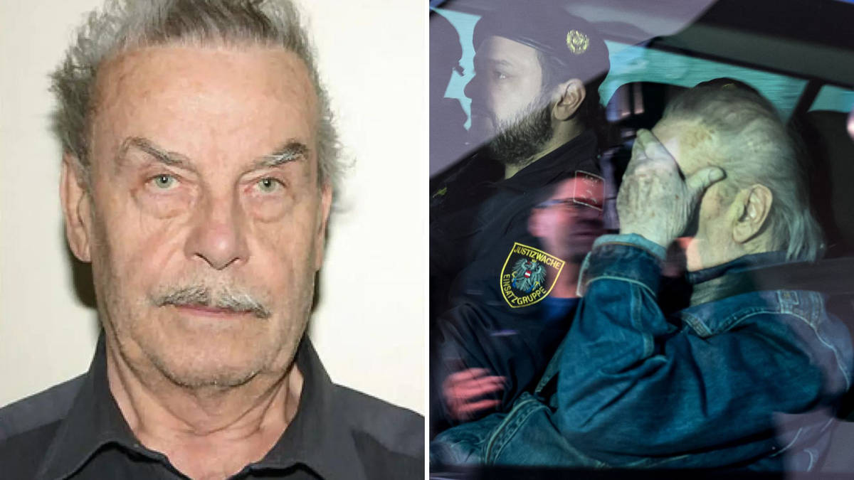 Josef Fritzl pictured out of jail for first time in 15 years as he ...