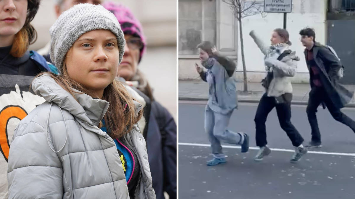 Greta Thunberg skips to court as she goes on trial over London oil ...