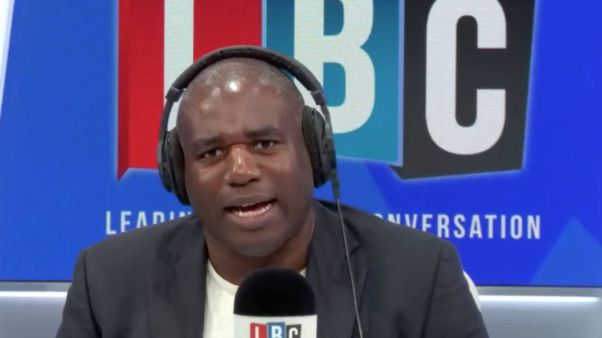 Angry Brexiter Tells David Lammy Parliament Needs "Clearing Out" | LBC