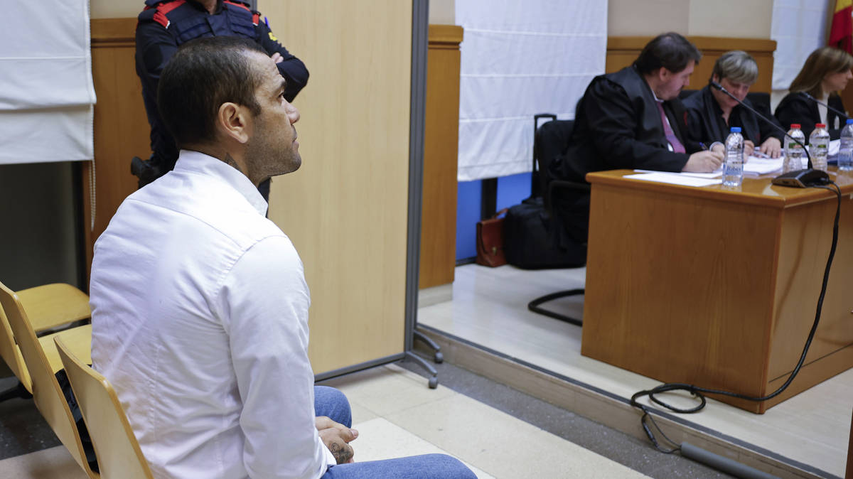 Brazilian footballer Dani Alves goes on trial in Spain accused of ...