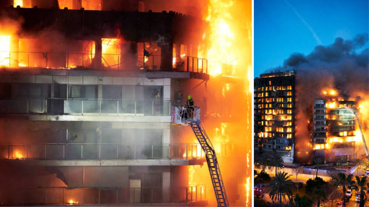 Valencia fire: Four people die and 19 missing after fire in two tower ...