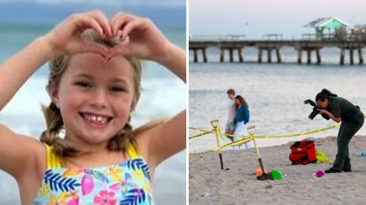 Horrifying final moments of girl, 7, buried alive in sand when hole she ...