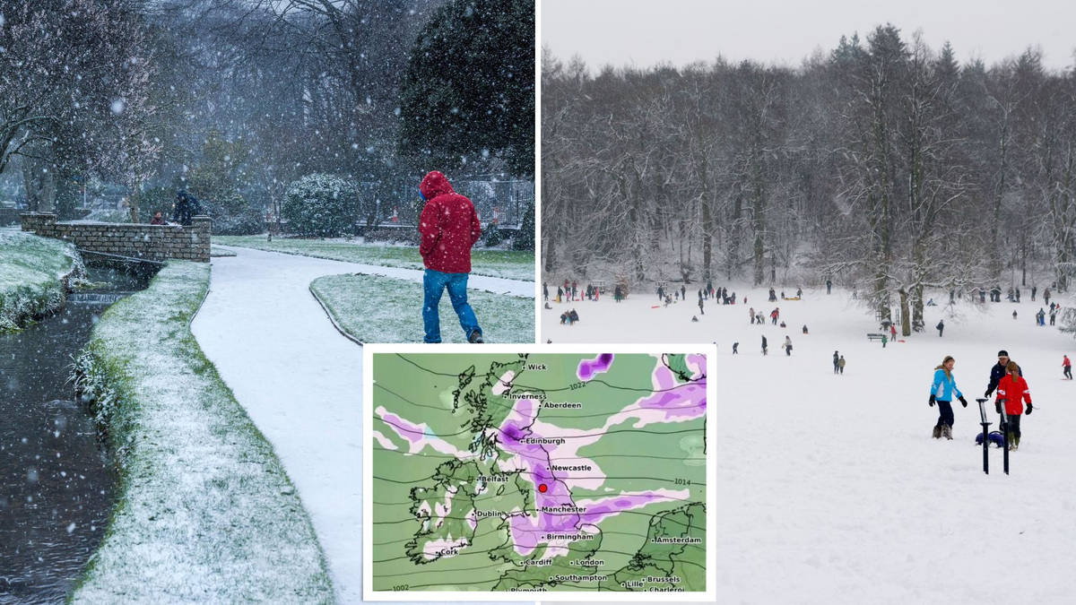 UK weather: More snow yet as UK faces 114 hours of snowfall in polar ...