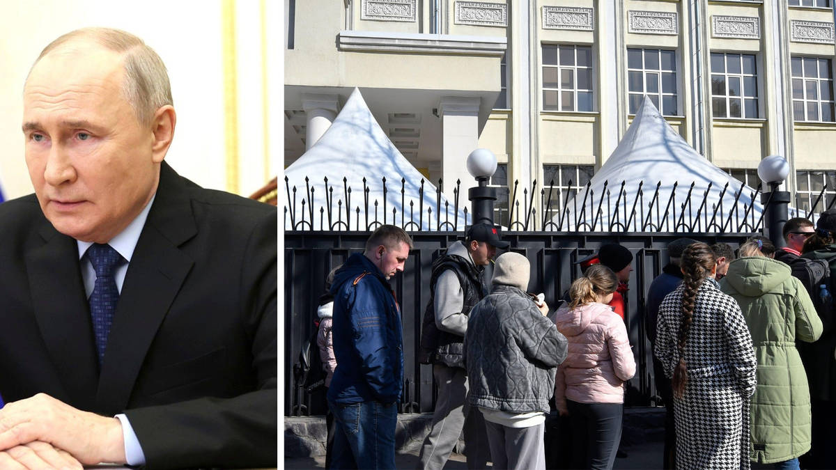 Shock! Putin wins barely-contested Russian presidential election with ...