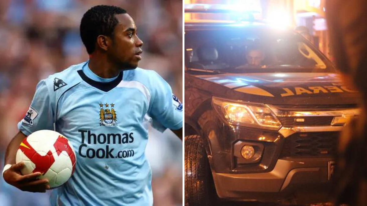 Robinho arrested at home as former Manchester City star to serve nine ...