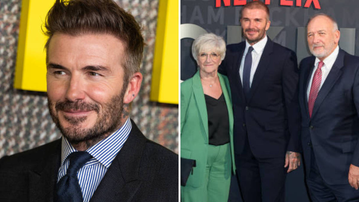 David Beckham says his father 'only told him he was proud of him after ...