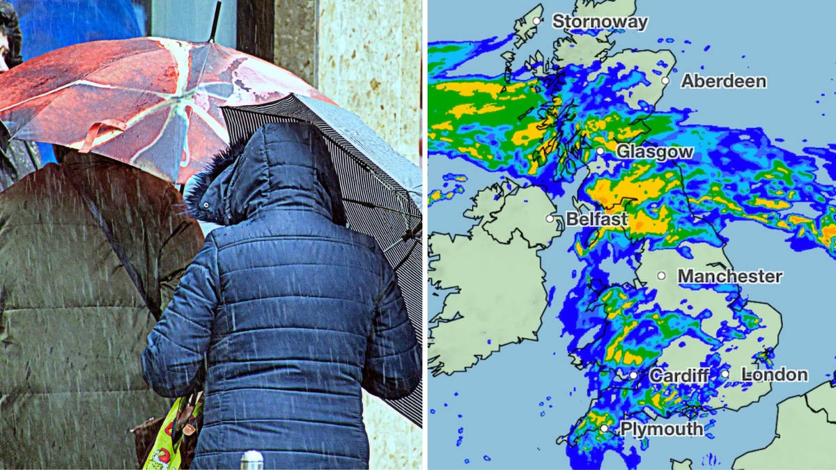 UK weather: When will it stop raining? Exact date heavy showers to end ...