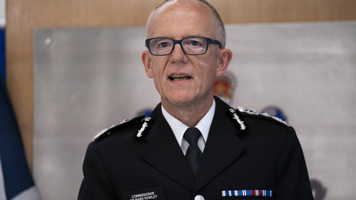 Calls for Met Chief Mark Rowley to resign are ‘nonsense and dangerous ...