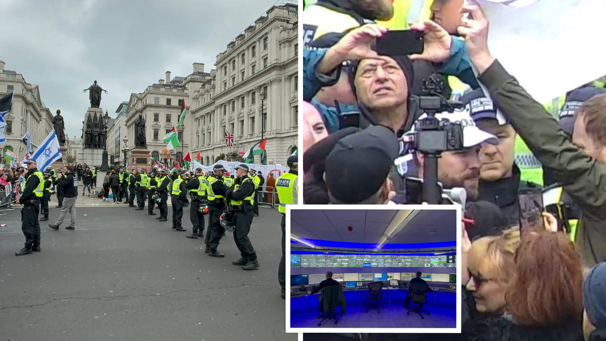 'It makes our job incredibly difficult': Police surrounded by cameras ...