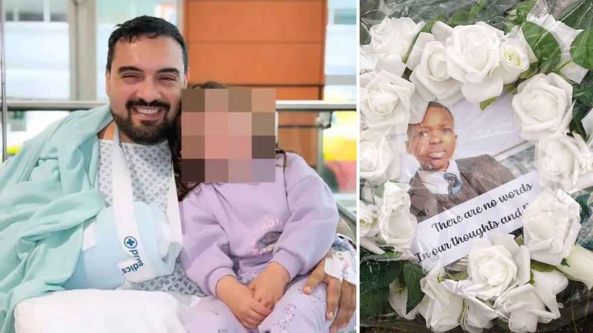 'Hero' dad who fought off Hainault attacker says 'miracle' saved family ...