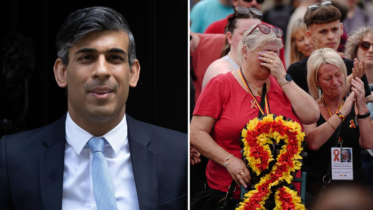 Sunak set to apologise for infected blood scandal which killed 3,000 as ...