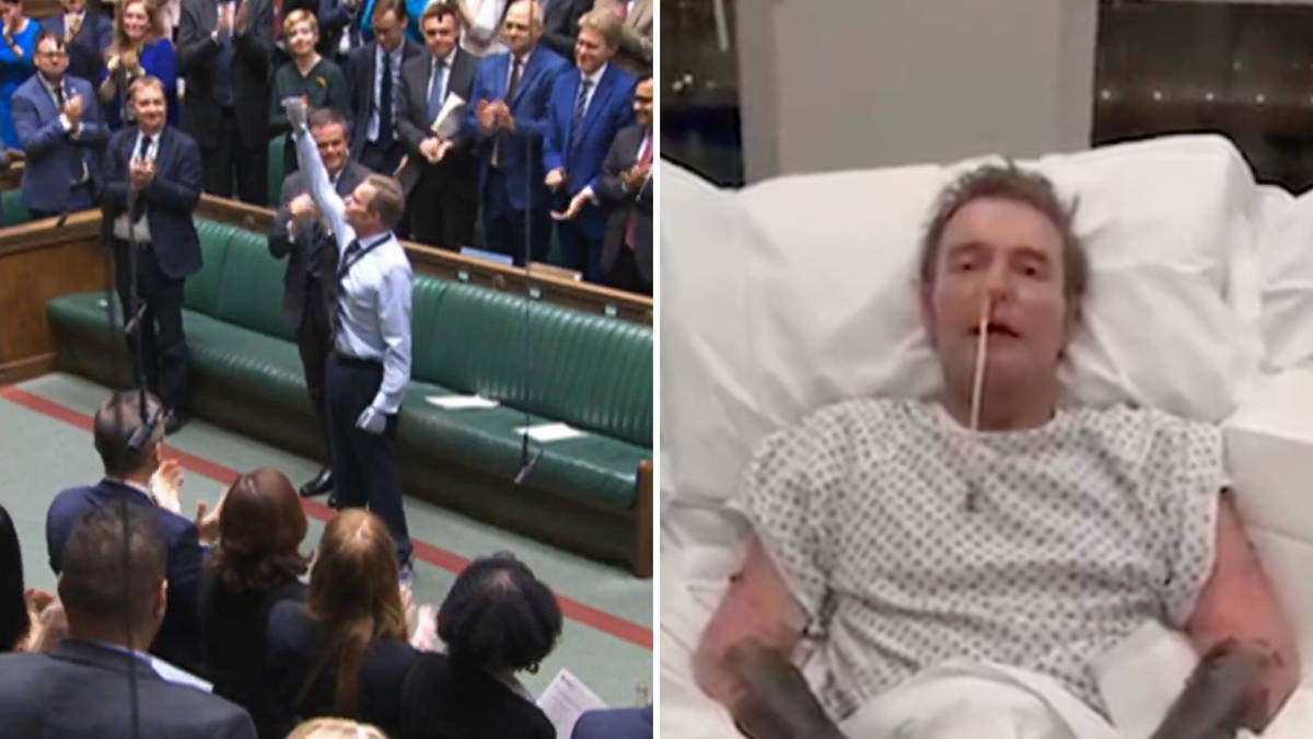 'Bionic MP' Craig Mackinlay given standing ovation on return to Commons ...