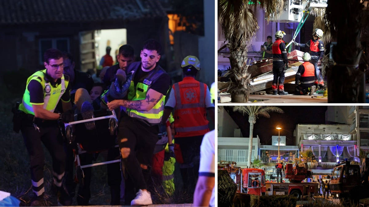 At least four dead and 16 injured after building collapses at tourist ...