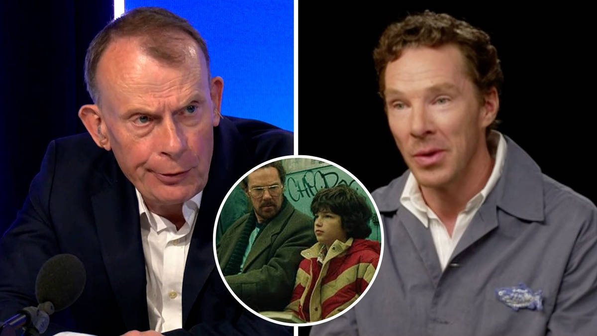 Benedict Cumberbatch speaks to Andrew Marr about Netflix series Eric ...