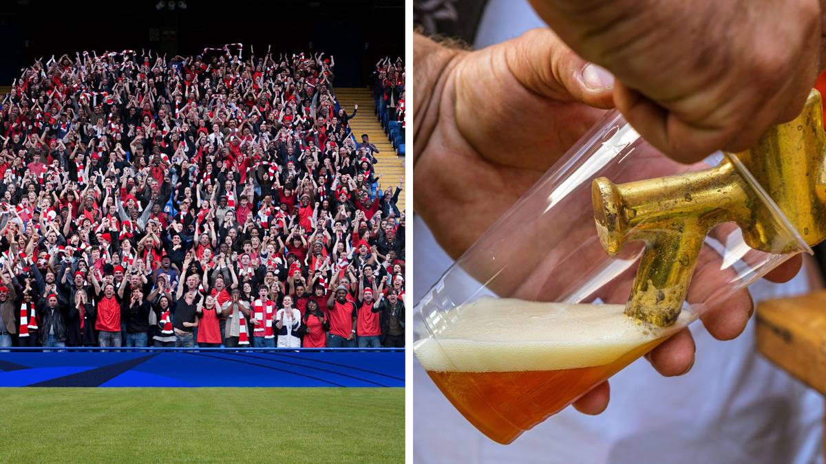 England fans to be served low-alcohol beer at first Euros game against ...