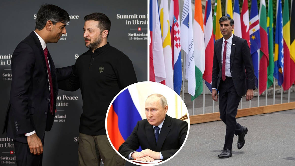 Putin is 'not interested in genuine peace' in Ukraine, Rishi Sunak ...