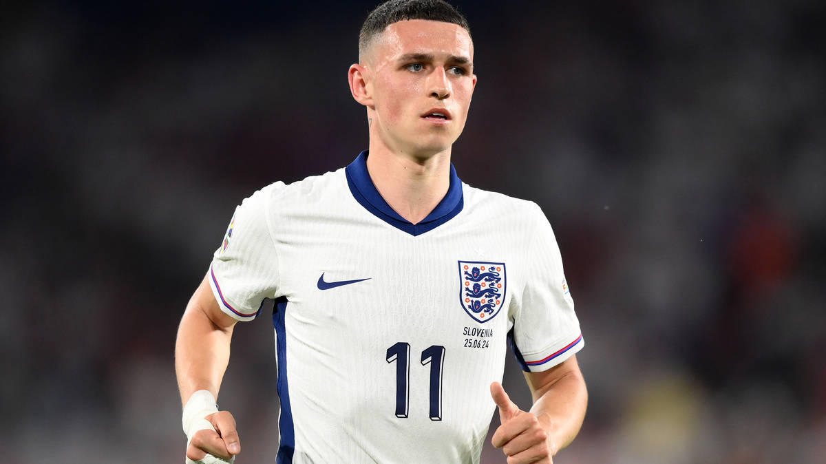 Phil Foden pictured for the first time since birth of baby son as he ...