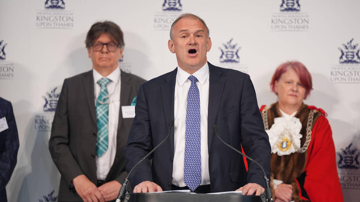 Ed Davey holds Kingston and Surbiton in biggest ever Liberal Democrat ...