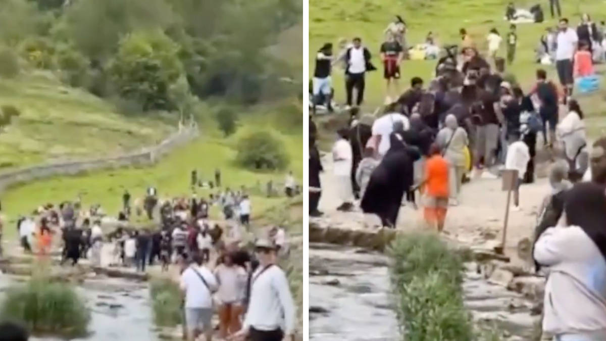 Brawl breaks out at popular Peak District beauty spot as people whack ...