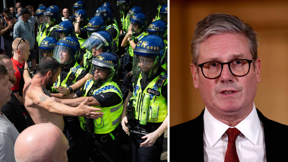 PM and Home Secretary slam 'thuggery on our streets' as far-right ...