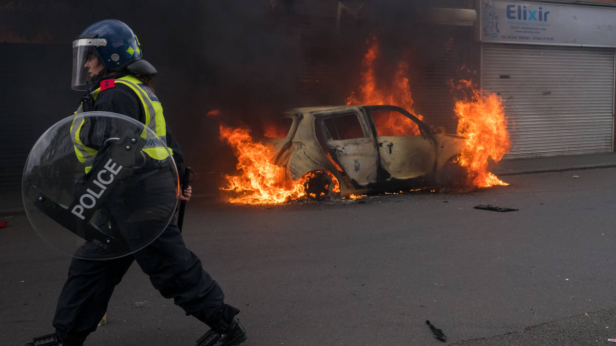 28 people charged after riots erupt in Middlesbrough | LBC