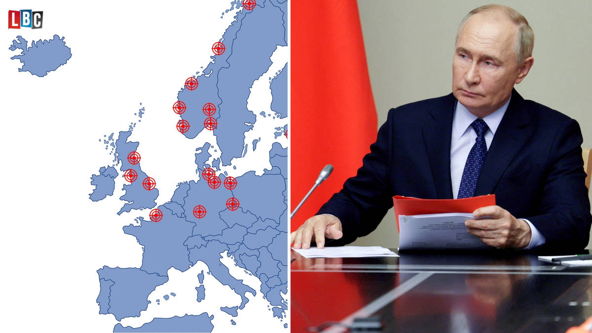 Putin’s secret files reveal Russia’s top targets for nuclear strikes on ...
