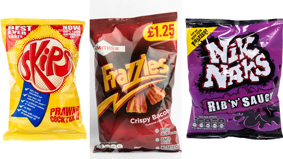 Skips, Frazzles and Nik Naks make a comeback as 1990s crisp sales soar ...