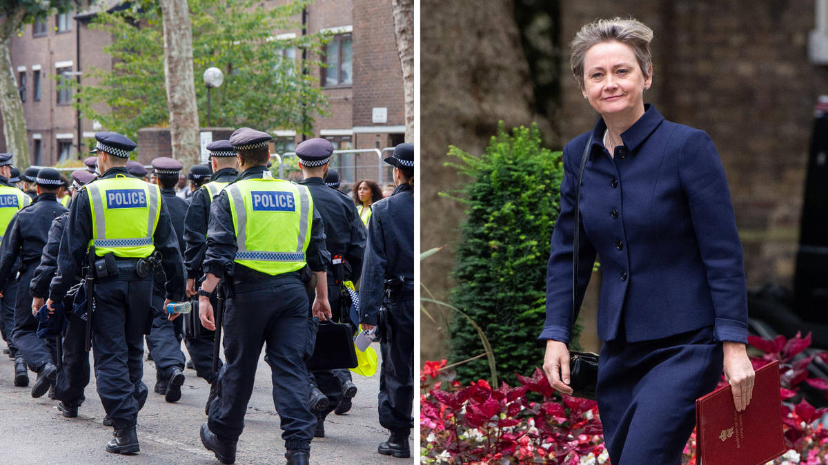 125 police officers assaulted every day, as Yvette Cooper calls record ...