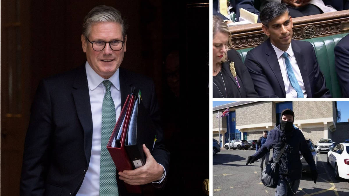 PM lashes out at Sunak over prison crisis and says he’s ‘angry’ to be ...