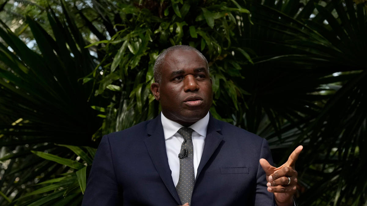 David Lammy promises climate action will be central to 'all' major ...