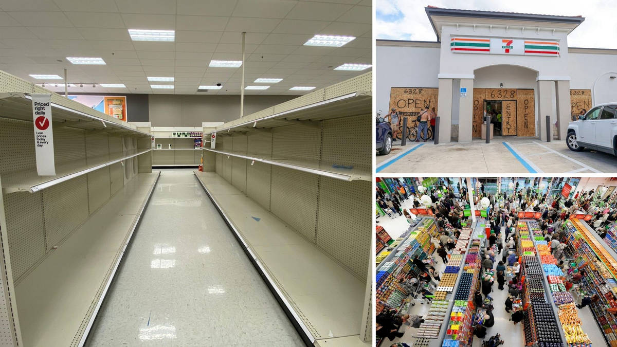 British tourist describes 'manic' shop scenes as Florida braces for ...